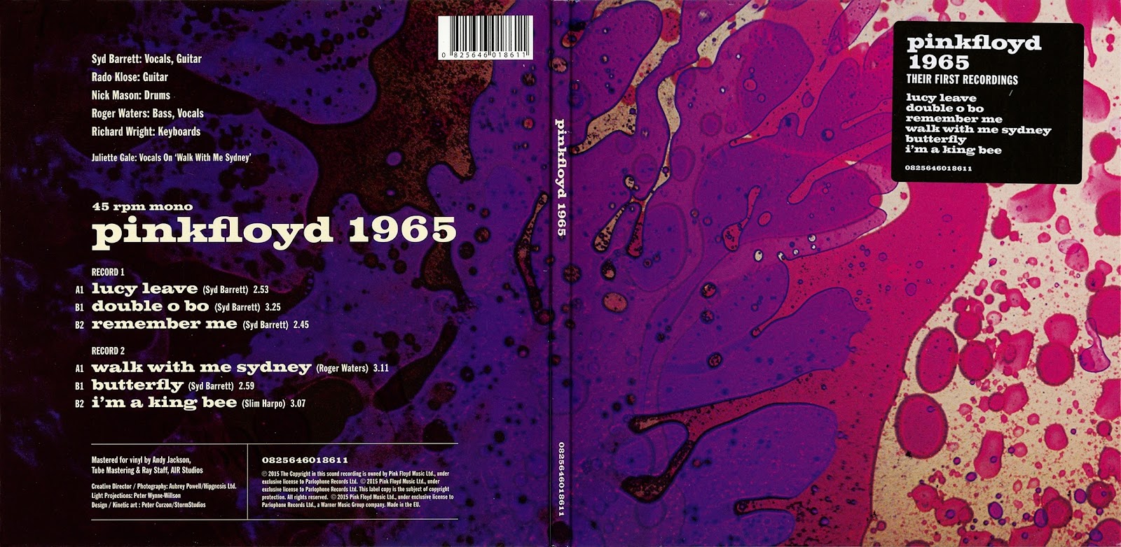 Pink Floyd Ilustrado: 2015 1965: Their First Recordings - Pink Floyd