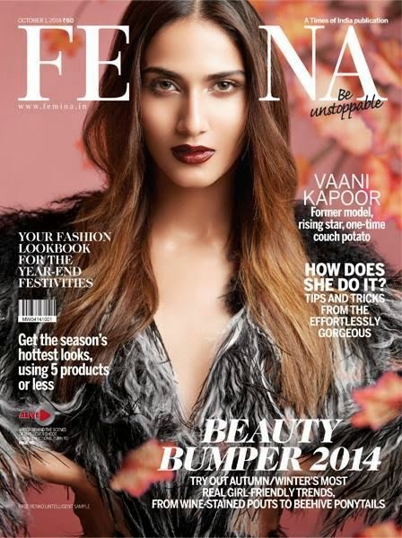 Vaani Kapoor on Femina Magazine Cover - Maxim Cover Girls