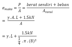 Tegangan Normal dan Tegangan Geser Pada Konstruksi