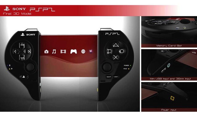 “Sony PSP 2 ” with a transparent OLED-display ~ Think Like Thinking