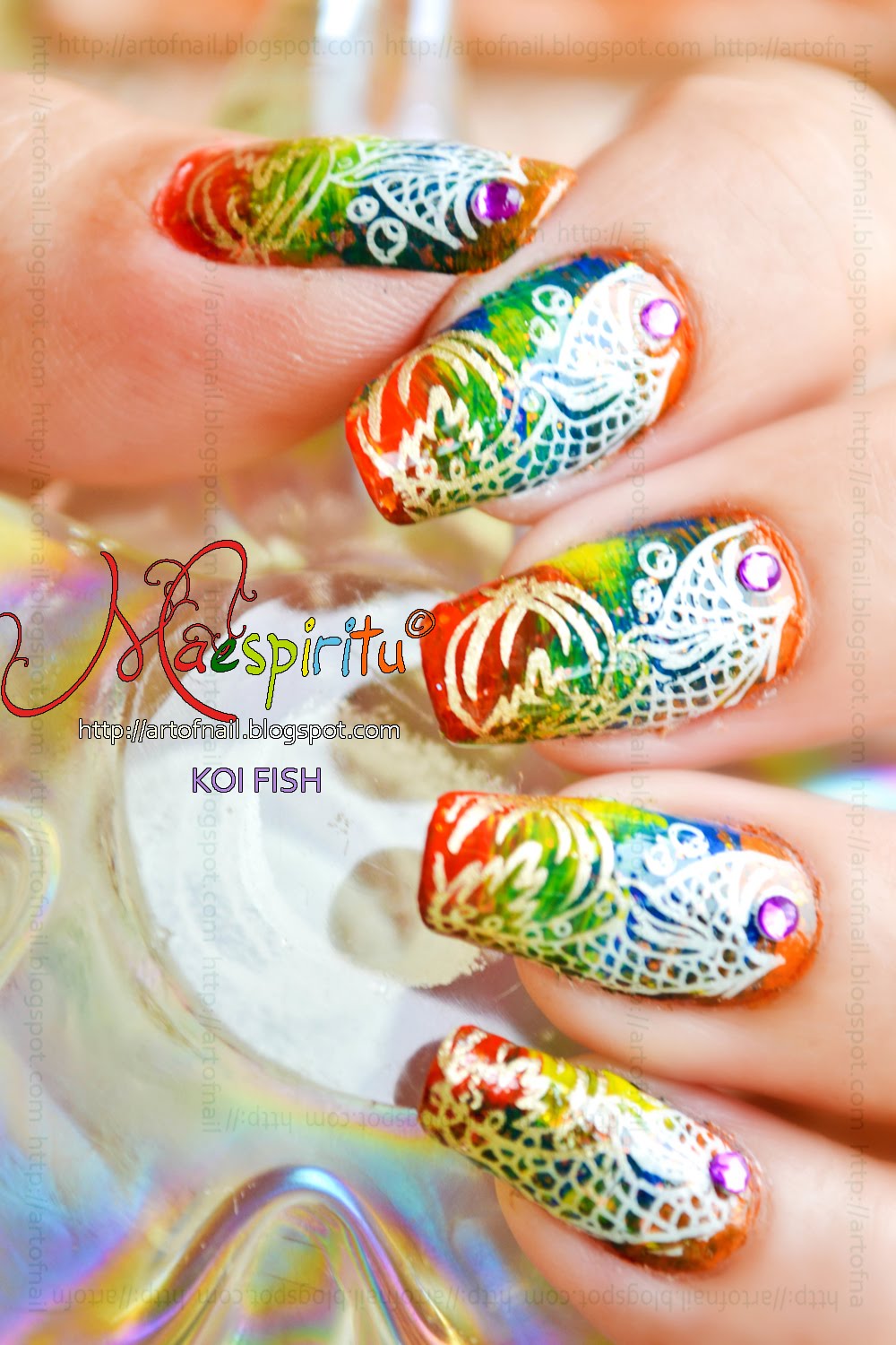ART OF NAIL: KOI FISH