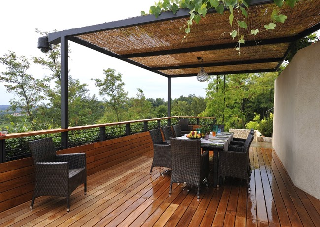 ESTILO RUSTICO: Balcones Rusticos / Rustic Balcony