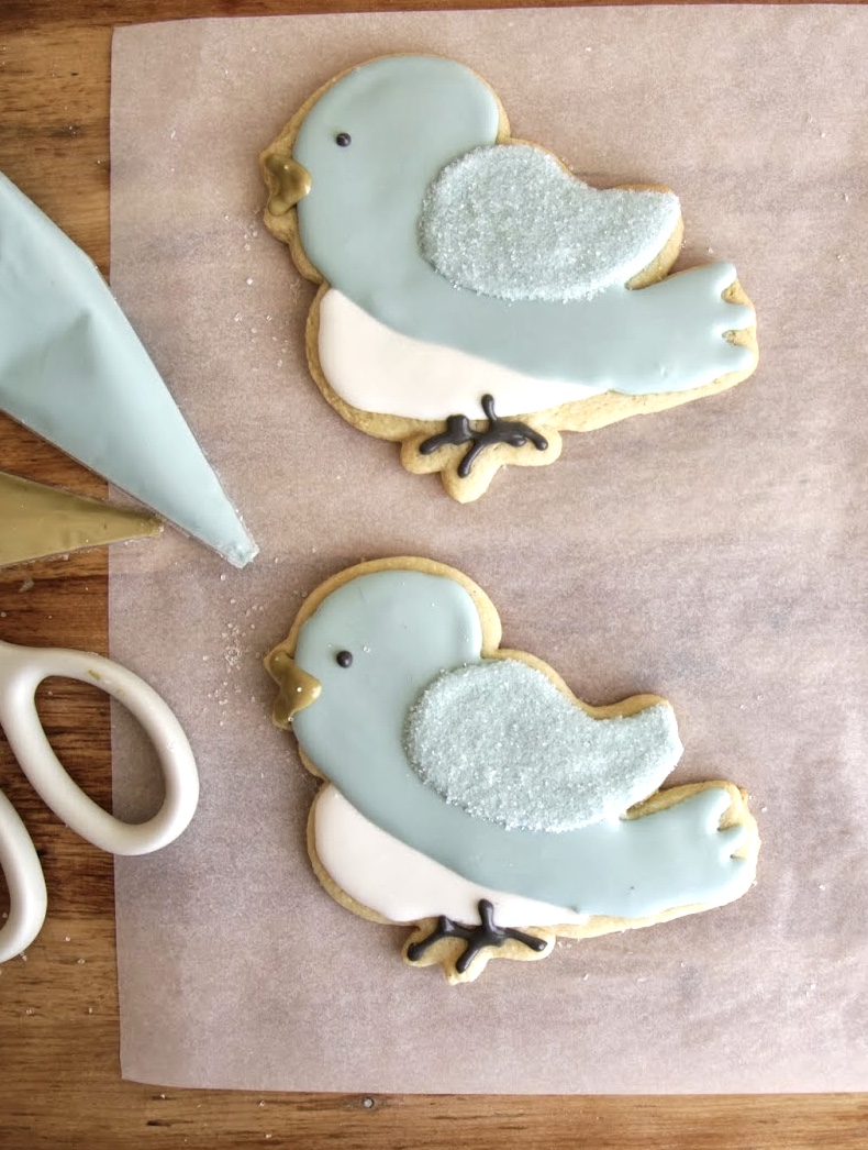 Decorating Blue Bird Sugar Cookies – Jenny Steffens Hobick