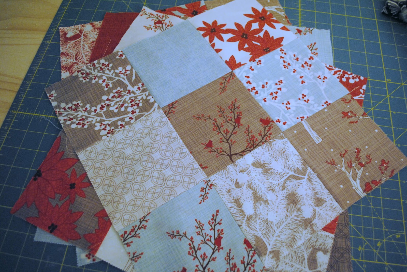 Reluctant Quilter: Hidden 9 patch/Disappearing 9 patch tutorial