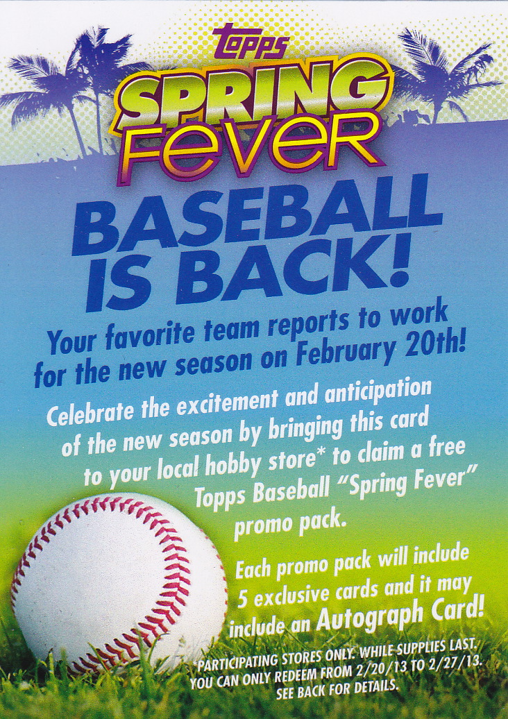 Dodgers Blue Heaven: 2013 Topps Baseball Spring Fever - Dodgers' Cards