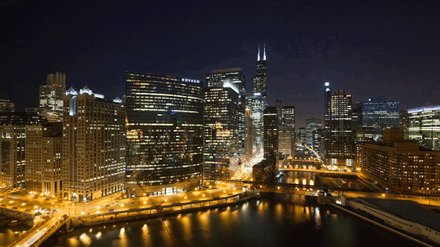 gif ciudad por la noche - Blog de imágenes