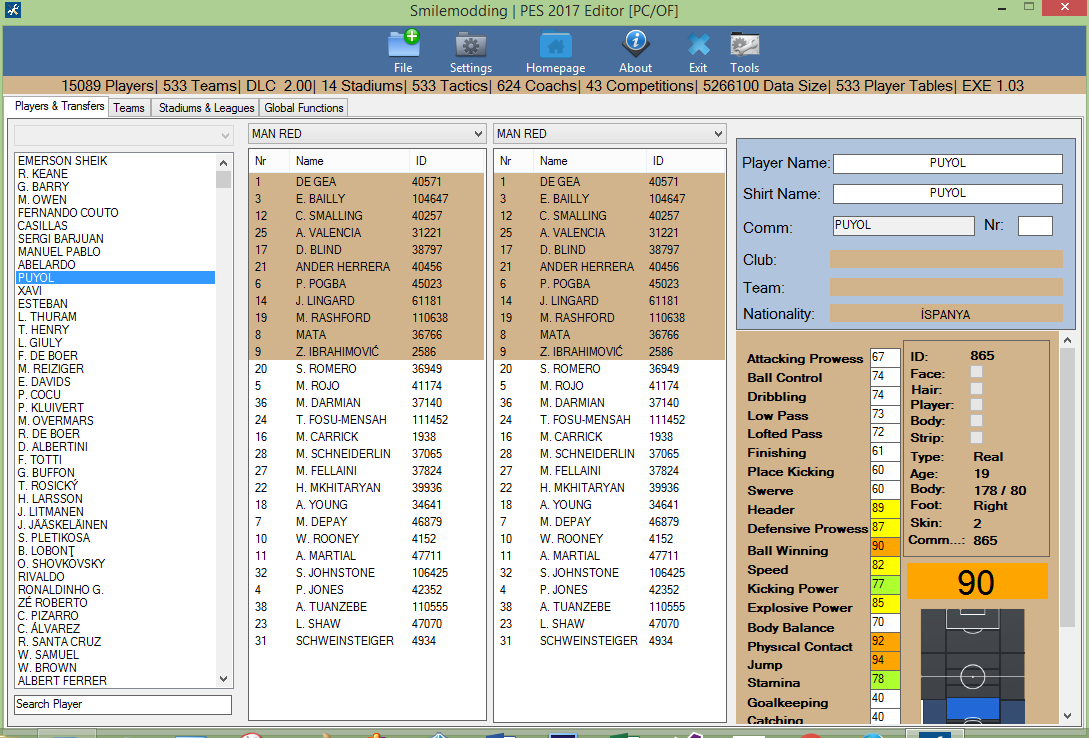 pes-modif: PES 2017 Editor 1.2 Beta by Devil Cold52