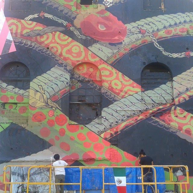 Smithe & Seher unveil a new collaborative mural in Barcelona, Spain ...