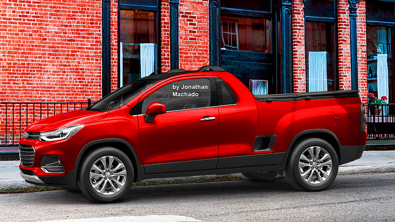 CARWP: Nova Chevrolet Montana 2018 @ Tracker Pickup-Mini S10-Futura ...