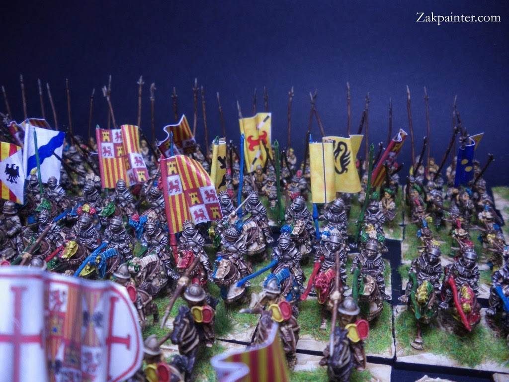 ZakGallery: 15mm FoG/DBM Late Medieval Spanish army