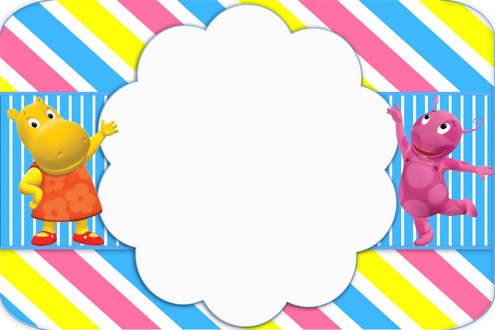 Tudo Digital: Kit Festa Backyardigans