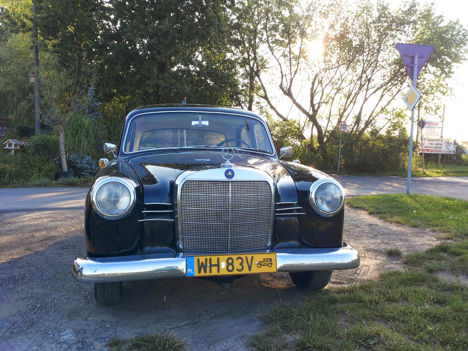 Old Parked Cars Warsaw: Niemieckie natarcie cz.2: 1959 Mercedes-Benz ...