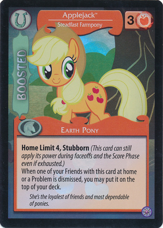 MLP Applejack, Steadfast Farmpony CCG Cards | MLP Merch