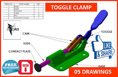 Mi Cad: Toggle Clamp