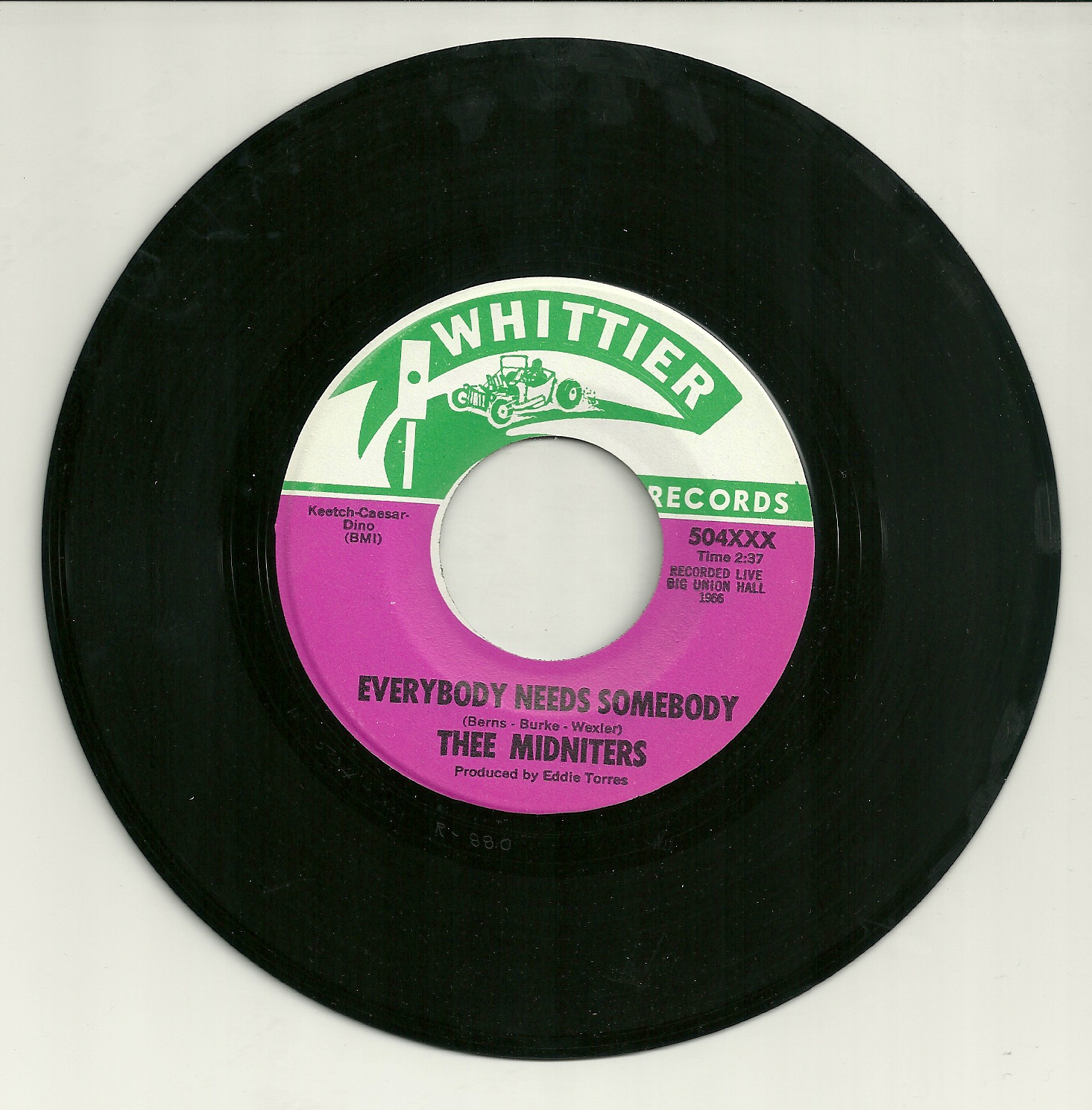 You Found That Eastside Sound: EASTSIDE BANDS - THEE MIDNITERS