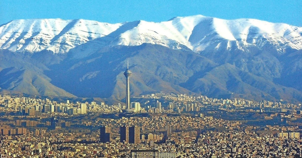 A Journey of Postcards: Tehran, capital of Iran