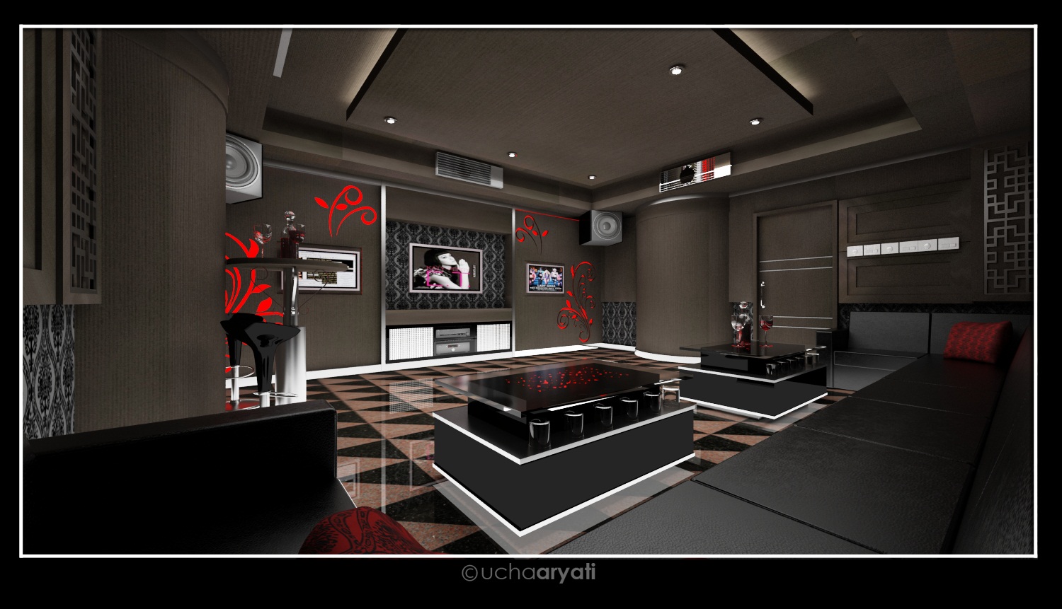 D.E.S.I.G.N.A.T.I.O.N: Oriental Concept KTV Room