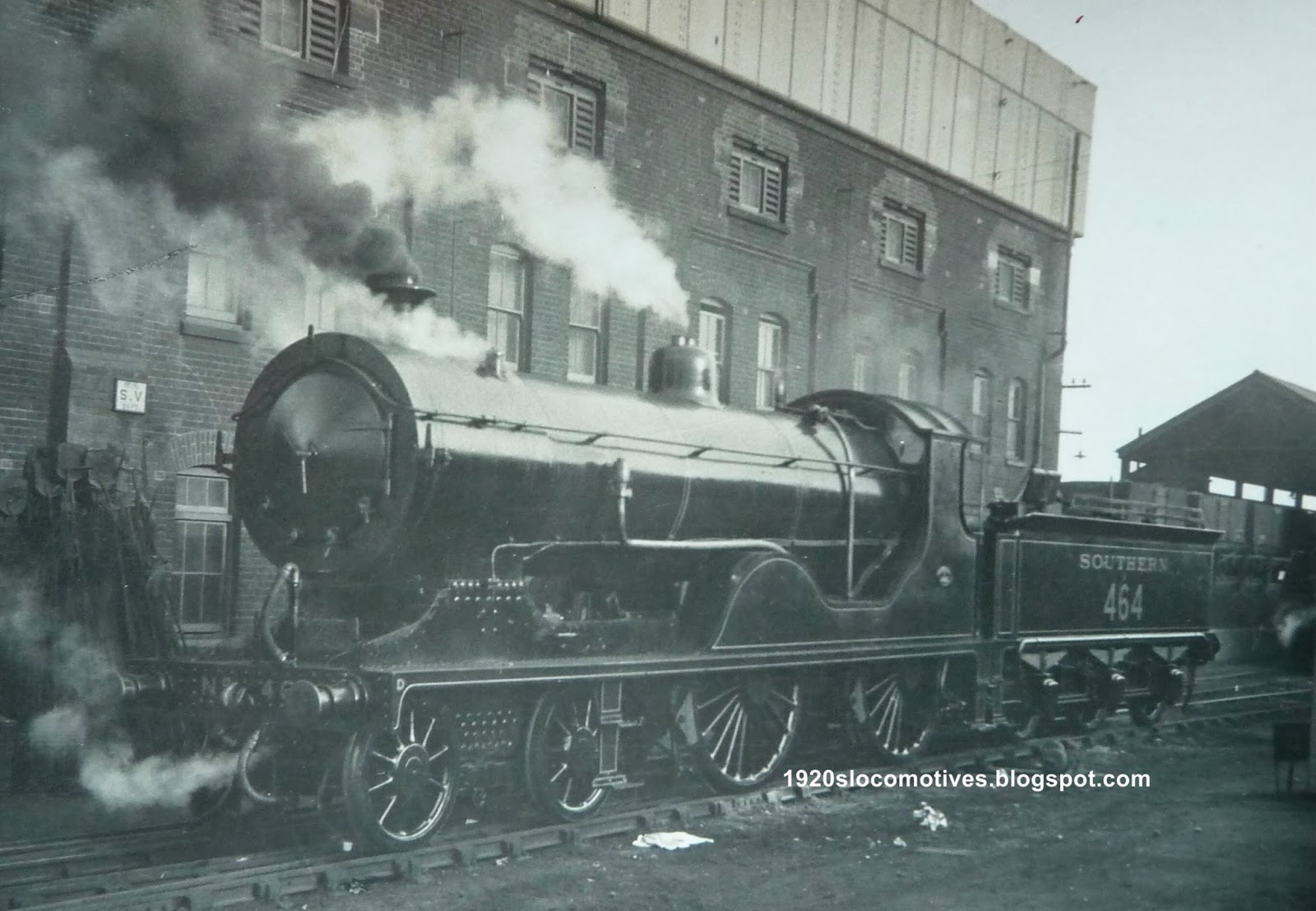 Steam Locomotives - 1920s: Southern Locomotives, 1920s.
