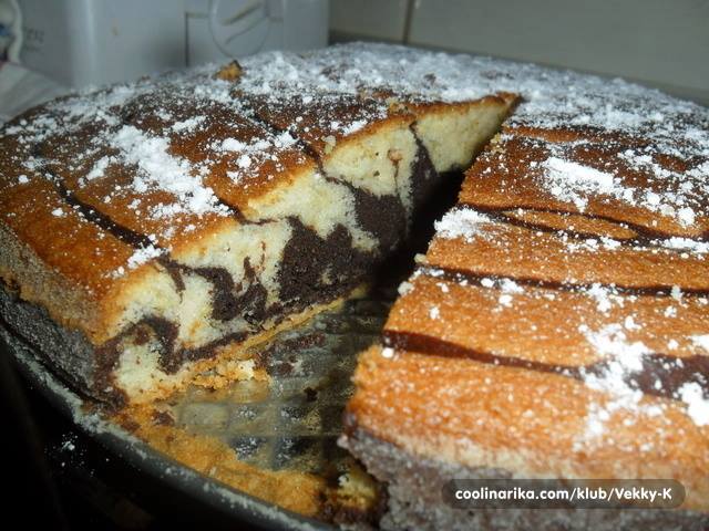 ZEBRA KOLAČ ~ Veseli recepti