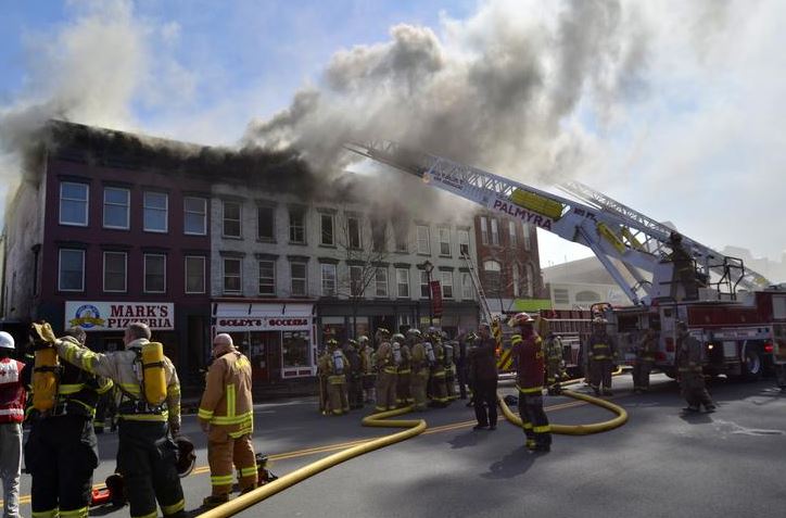 Tioga Fire Protection and Fire Prevention: Multiple Fire Crews Battle ...