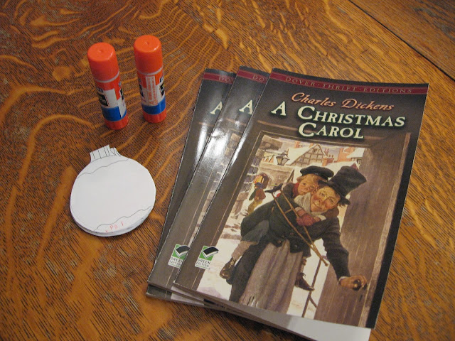 Almost Unschoolers: "A Christmas Carol" Stave 1 Vocabulary Activity