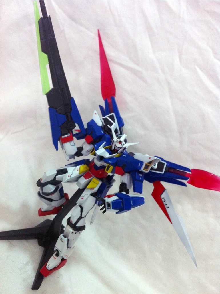 GUNDAM GUY: 1/144 Gundam AGE-002 7-Blades - Custom Build