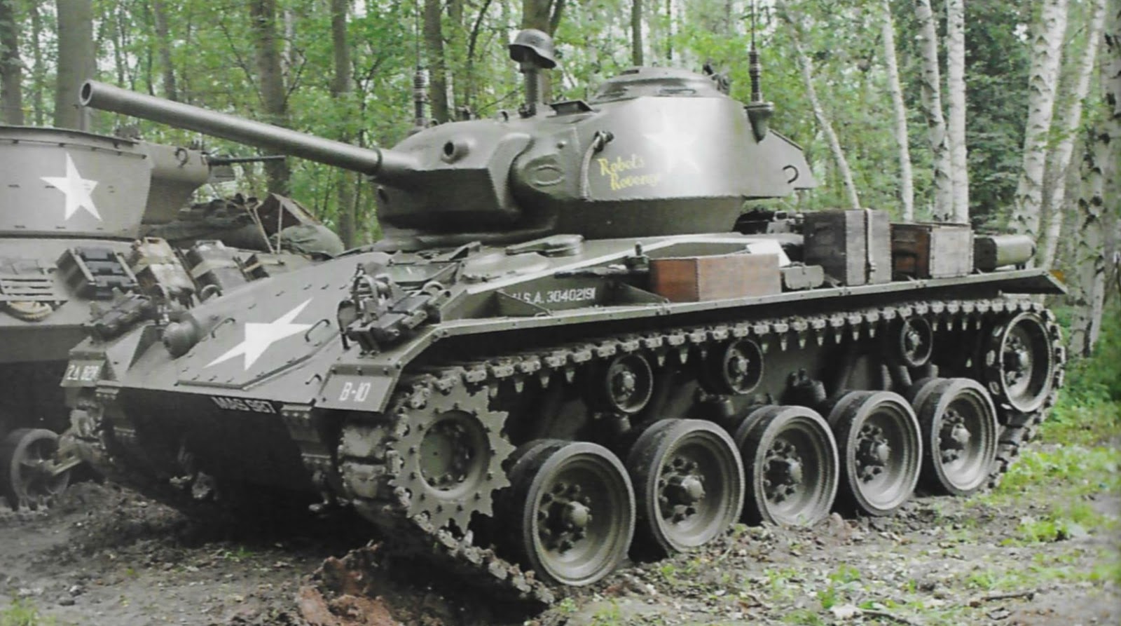 Le char léger M-24 "Chaffee".