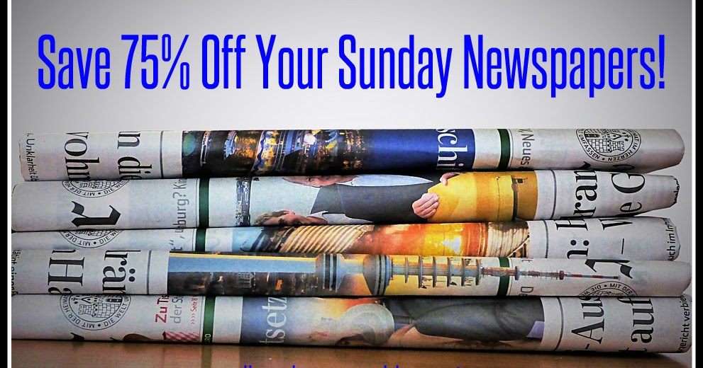 Save Big On Newspaper Subscriptions: As Low As $1 Per Week!