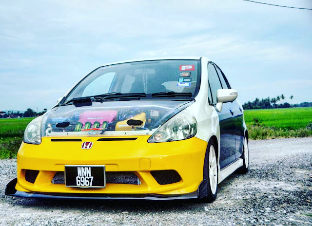 Razif Ismail: Razif Ismail - HONDA FIT GD3 J'S RACING & NOBLESSE TYPE SP