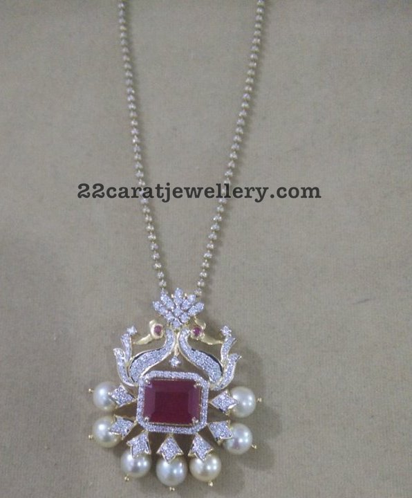 Light Weight Classy Pendant Sets - Jewellery Designs