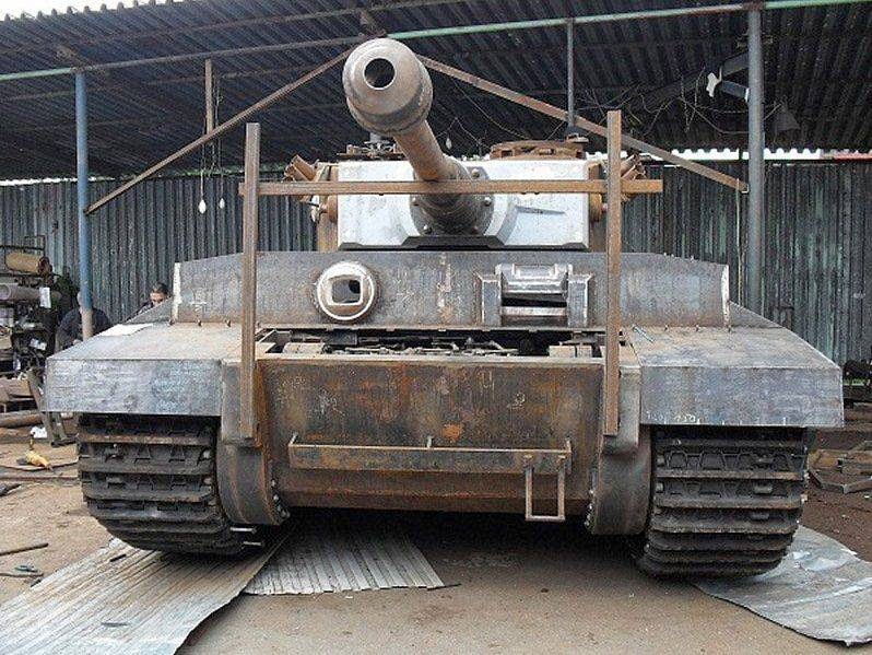 Homemade German VI Tiger tank - World Of Technology