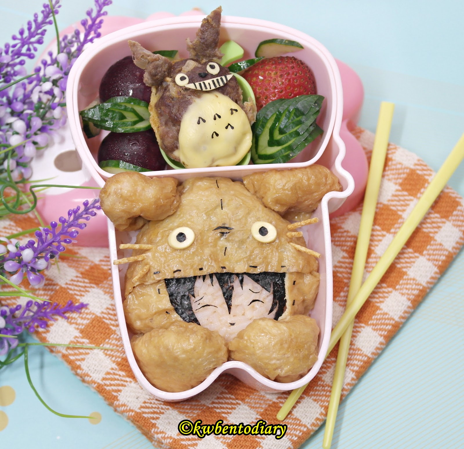 Karenwee's Bento Diary: Bento#June25~My Neighbor Totoro