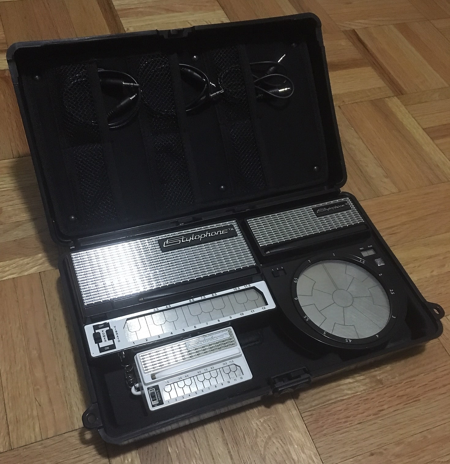 MATRIXSYNTH: Dubreq Stylophones Set w/Case