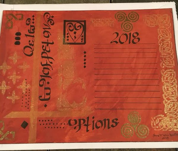 StencilGirl® Talk: StencilClub Party Call January, “My Wish to You In ...