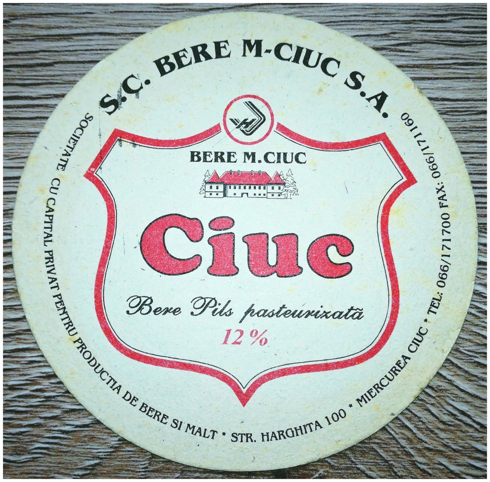 Sörcsap: Söralátét: Ciuc
