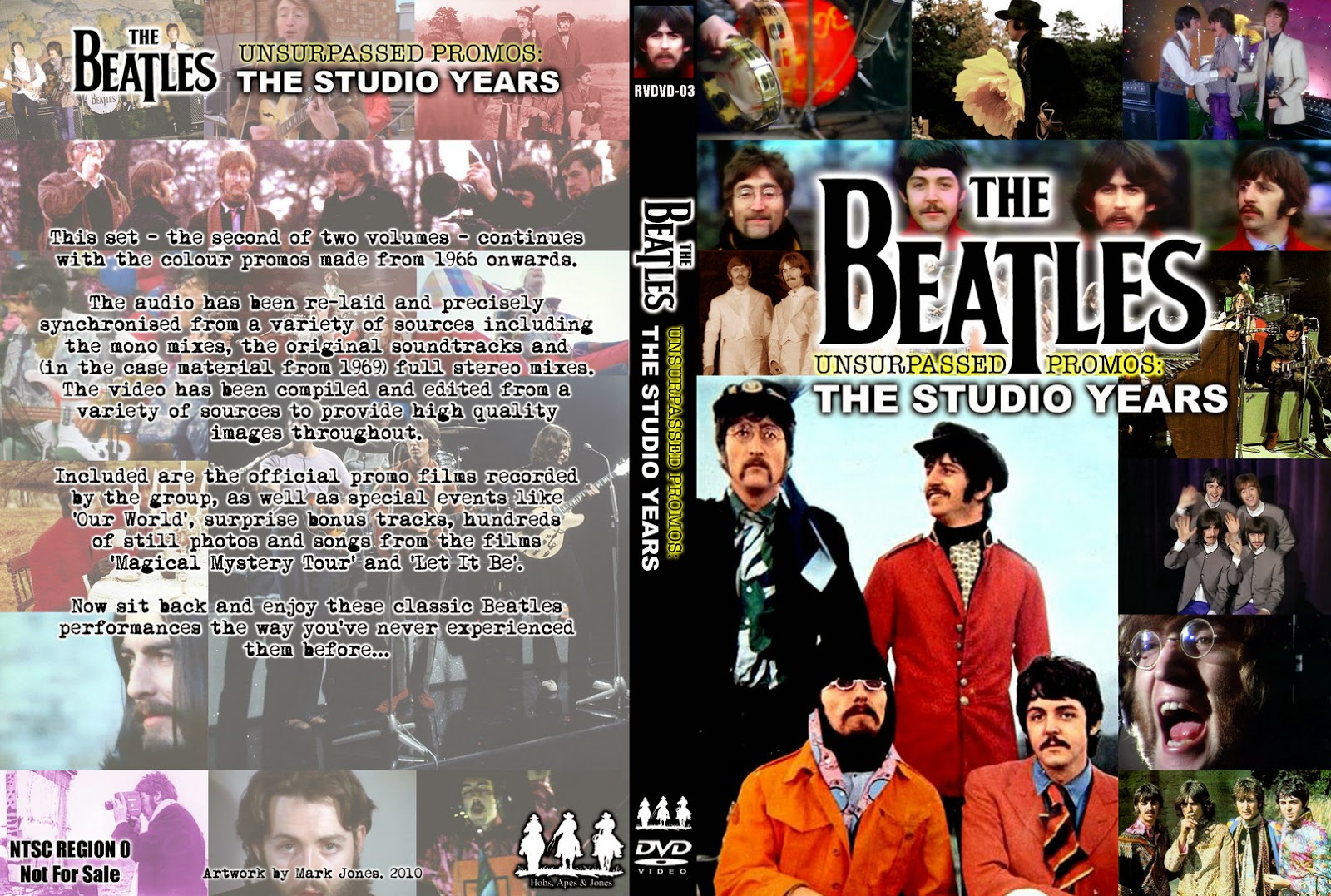 T.U.B.E.: The Beatles *UNSURPASSED PROMOS* The Studio Years (Hobnail ...