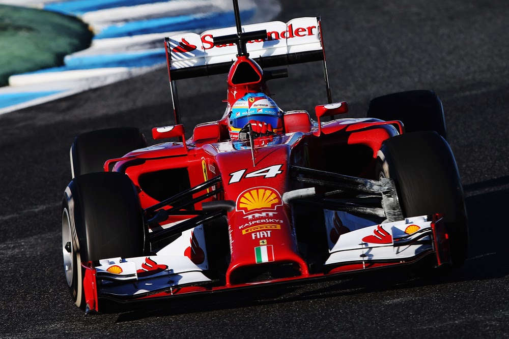 Jerez Formula One 2014 testing overview