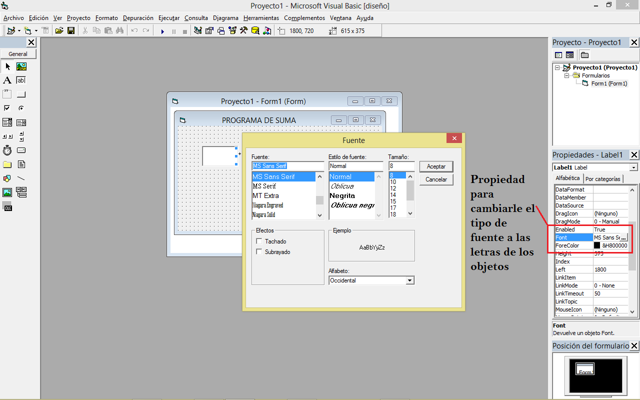 Mi Primer Programa En Visual Basic 6.0