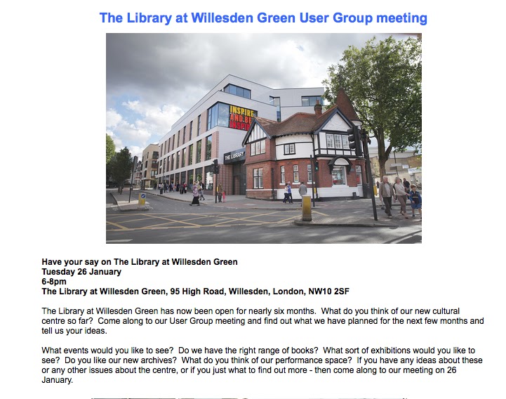 WEMBLEY MATTERS: How can we get the most out of the Library At ...