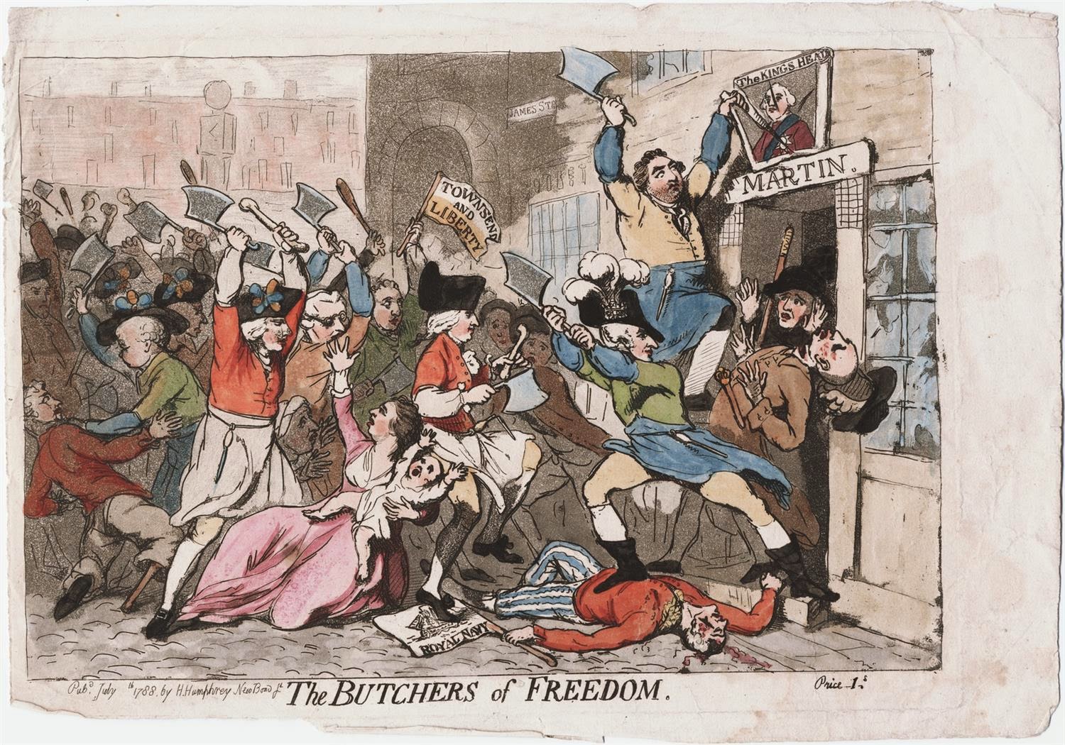 British Tars, 1740-1790: The Butchers of Freedom, 1788