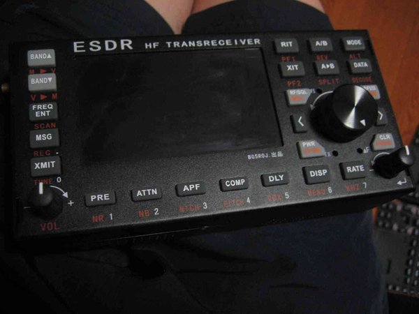 ESDR - new portable SDR HF transceiver