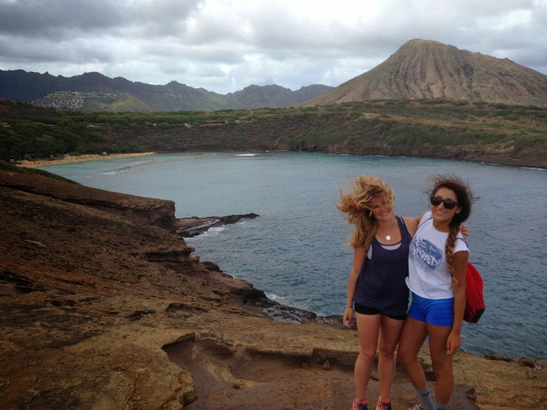 Marist Running: Postcard from Hawaii: Jackie and Jaime