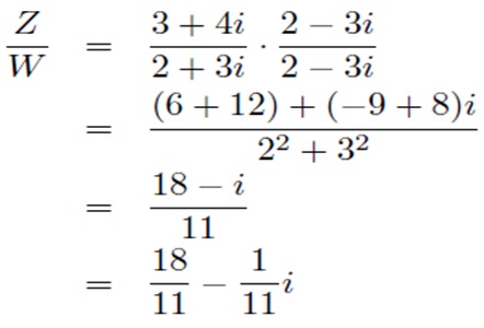 Algebra Lineal: 1.3 POTENCIAS DE "i", MODULO O VALOR ABSOLUTO DE UN ...