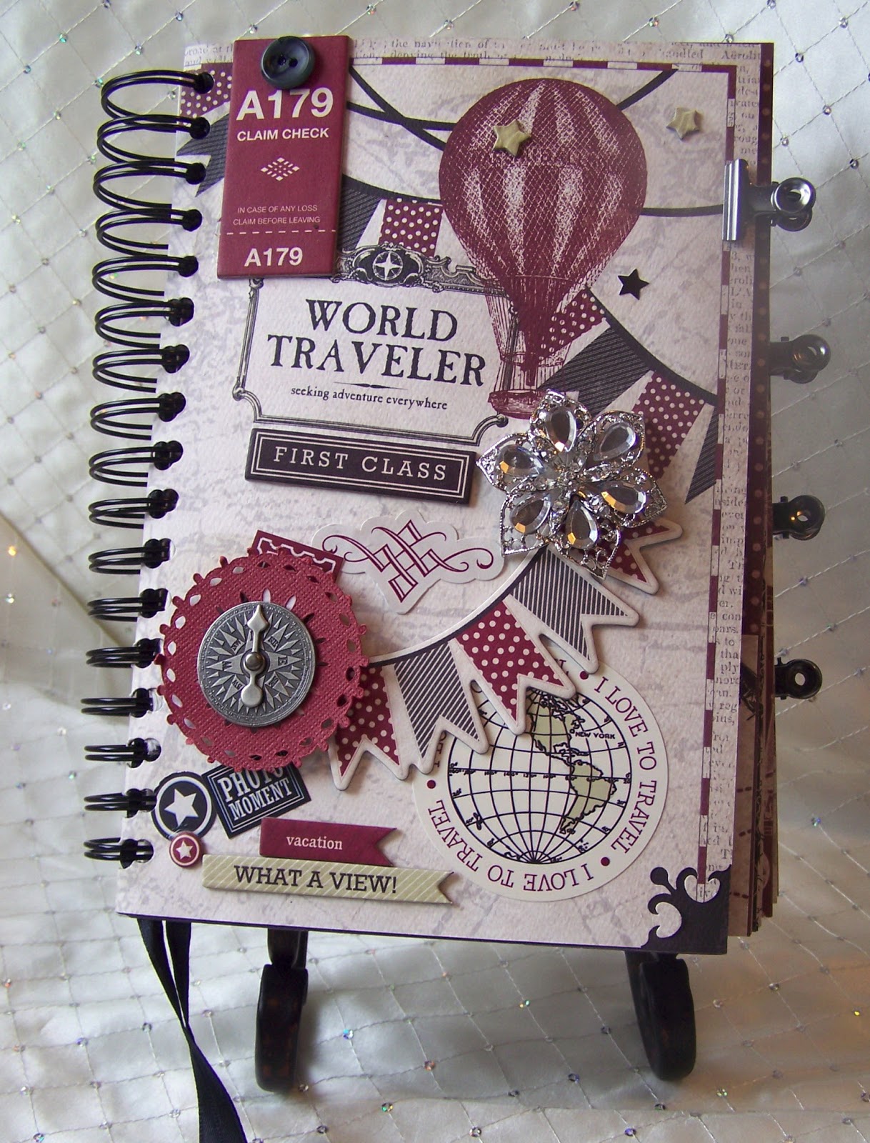 Dawna's Place: Carta Bella "Well Traveled" Vintage Travel Journal