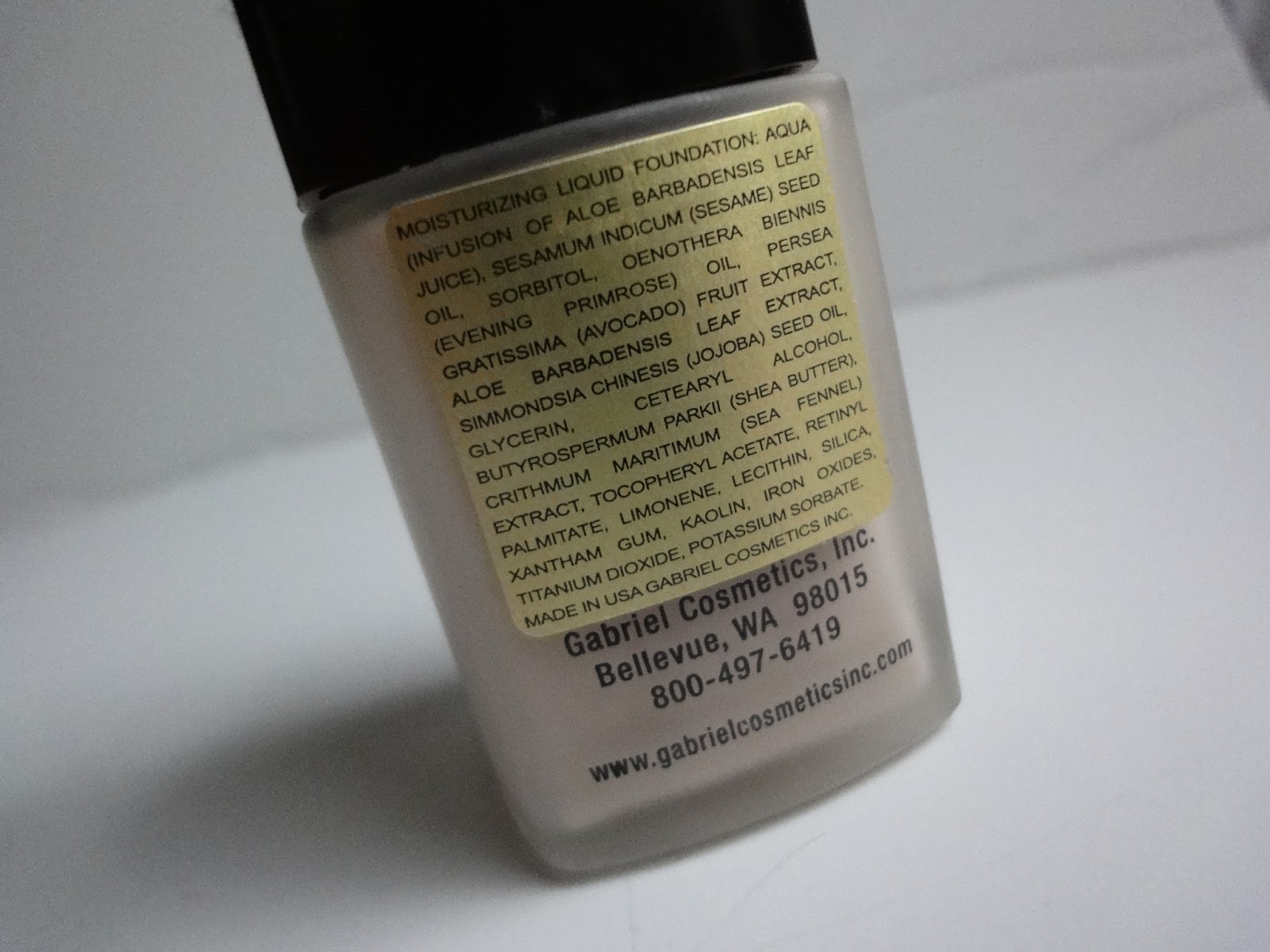 Beauty & the Bibliophile: Makeup Detox Episode 1: Gabriel Foundation