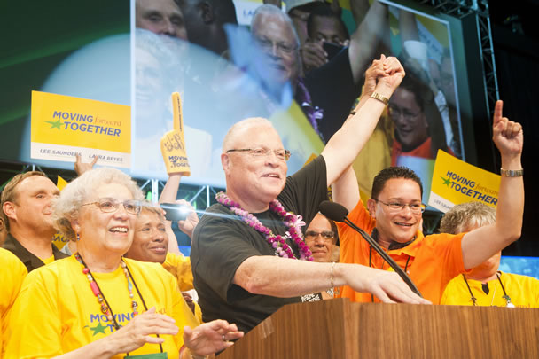 Voice Reporter: LEE SAUNDERS BECOMES THE FOURTH PRESIDENT OF AFSCME