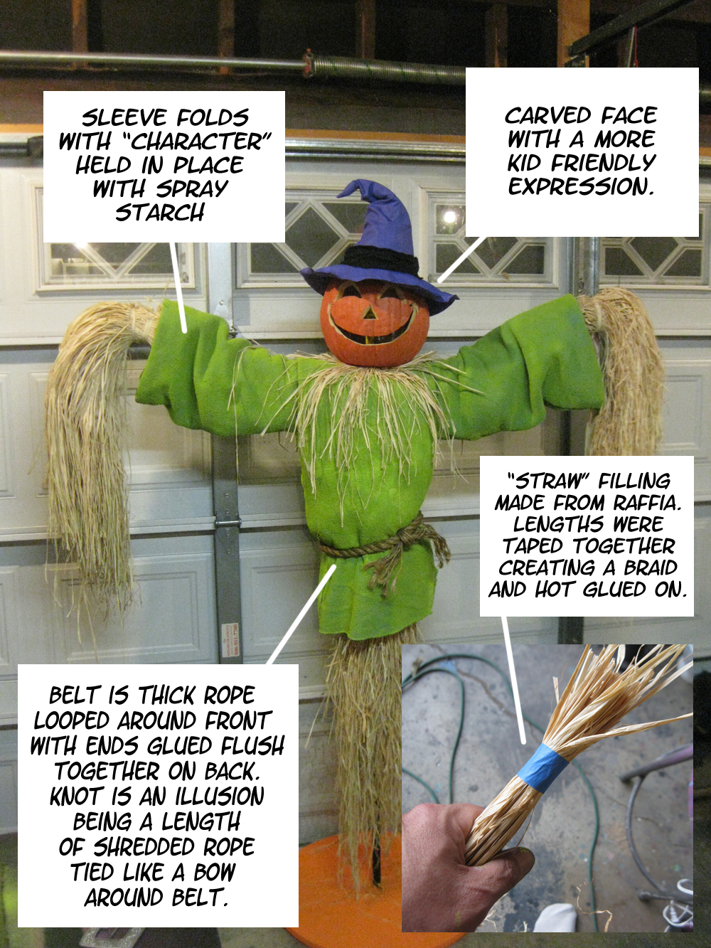 DAVE LOWE DESIGN the Blog: 62 Days 'til Halloween: A Scarecrow For Work ...