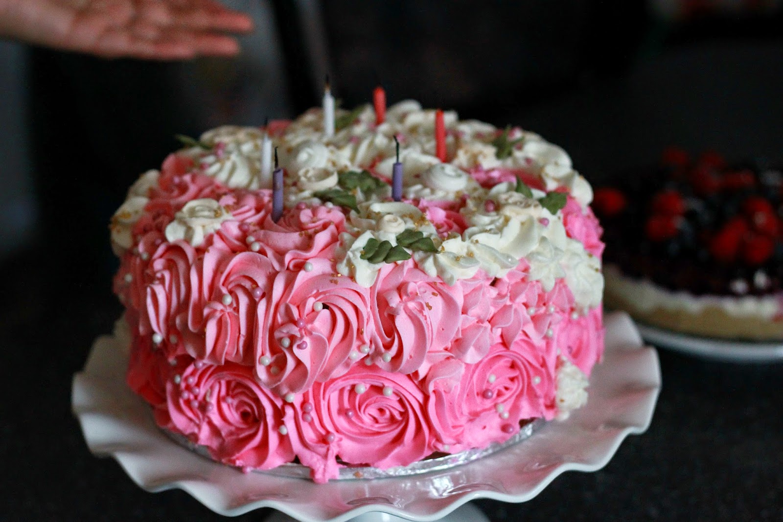 Feeding My Addiction A Very Happy Birthday And A Rosette Cake Tutorial