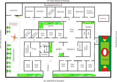 SALVE A AMAZONIA!!!!!: Planta Baixa da Escola Estadual General Azevedo ...
