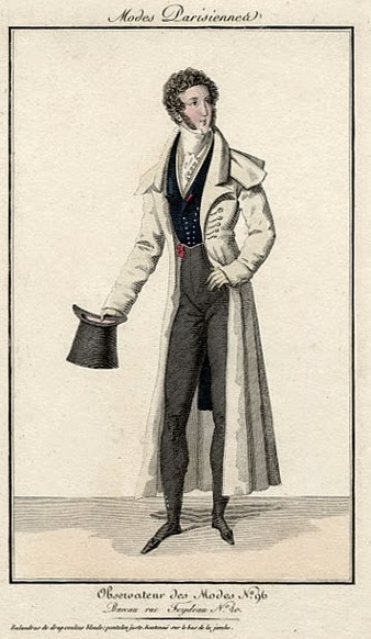 Zinne's Blog: Mens Regency Fashion 1820 - 1825